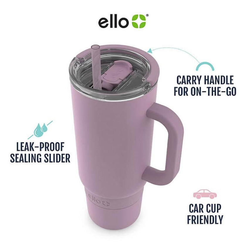 Ello Port Stainless Steel Tumbler with Handle Assorted Colors 40 Oz 2 ...