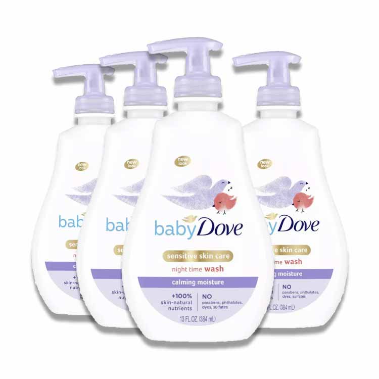 Baby Dove - Calming Moisture Sensitive Skin Night Time Wash - 13 Oz ...