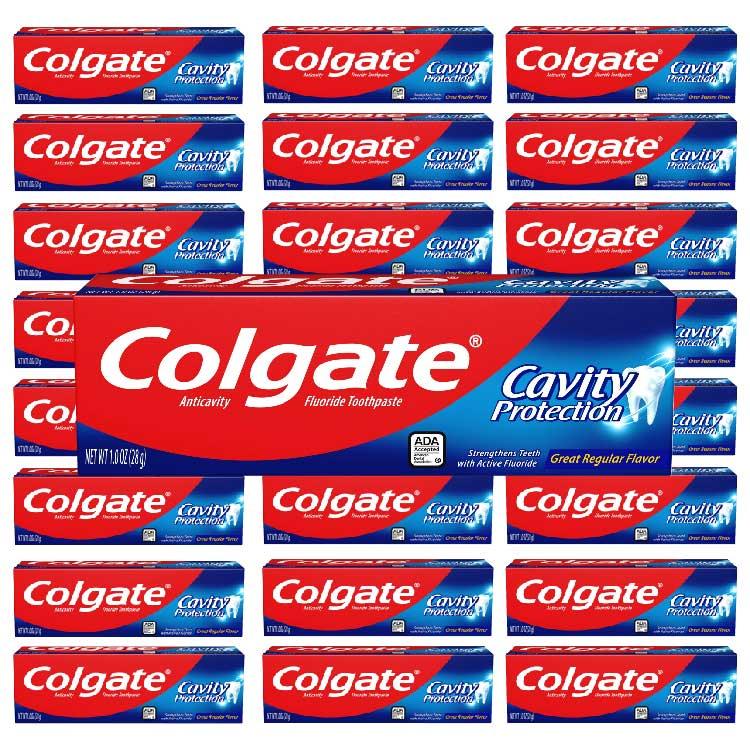 Colgate Cavity Protection Toothpaste w/Fluoride, Great Regular Flavor ...