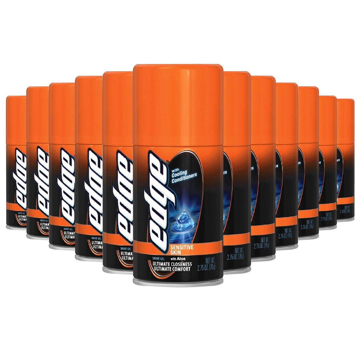 Edge Shave Gel Sensitive Skin - 12 Pack (2.75 oz) – Contarmarket