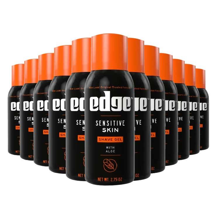 Edge Shave Gel Sensitive Skin - 12 Pack (2.75 oz) – Contarmarket