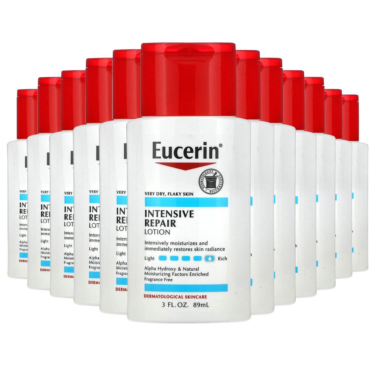Eucerin - Intensive Repair Body Lotion - 3 Oz - 12 Pack - Travel Size ...