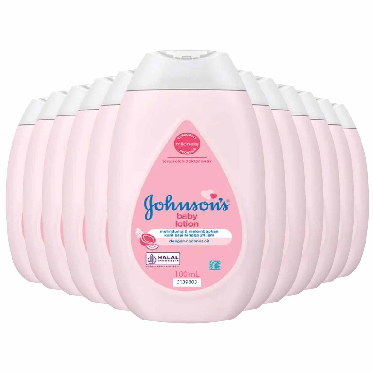 Johnson's Baby Lotion Dengan Coconut Oil - 100ml - 48 Pack – Contarmarket