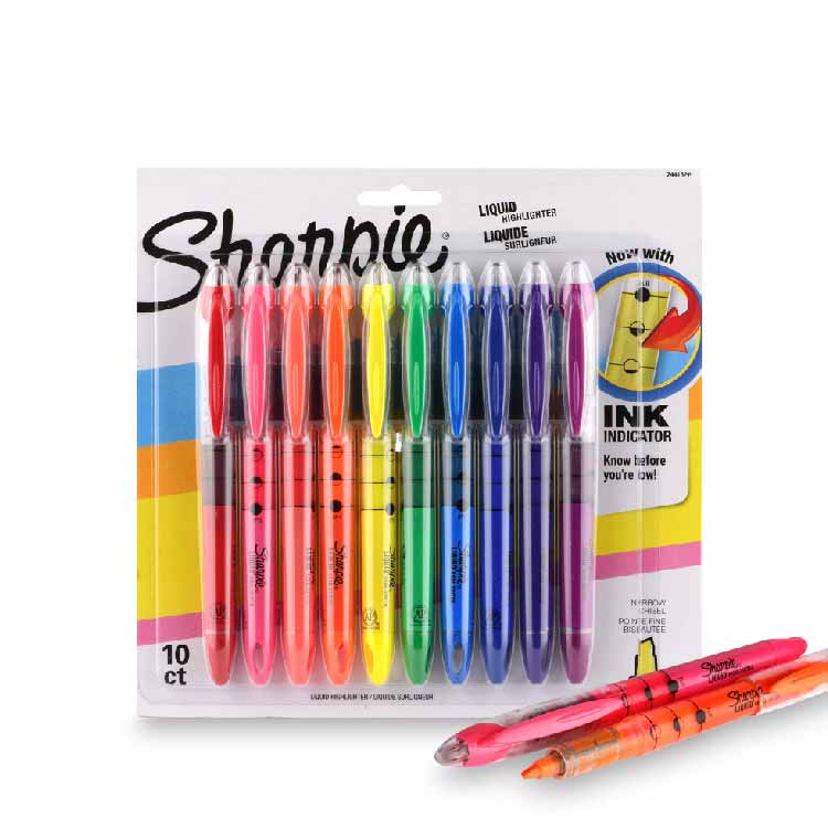 Sharpie - Accent Liquid Pen Style Highlighter, Chisel Tip, Assorted ...