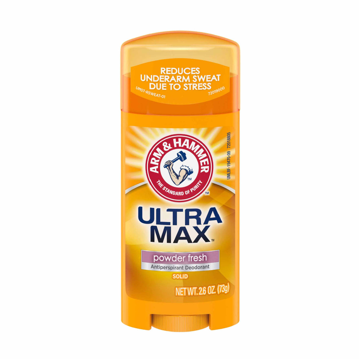 A&H Deodorant UltraMax Solid Powder Fresh, 2.6 oz - 240 Pack – Contarmarket