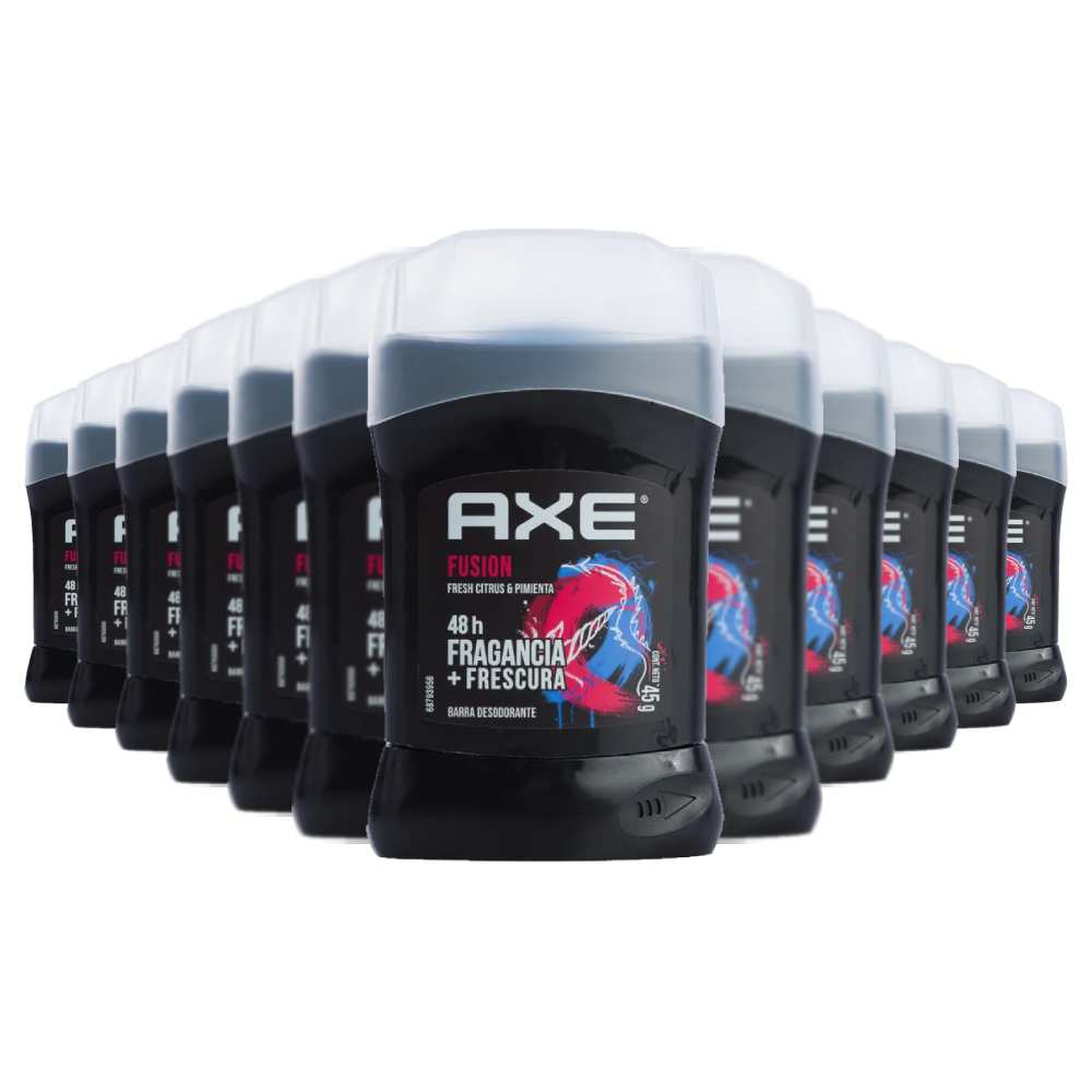 Axe - Deodorant Stick Fusion 48h for Men 45 ml - 12 Pack – Contarmarket