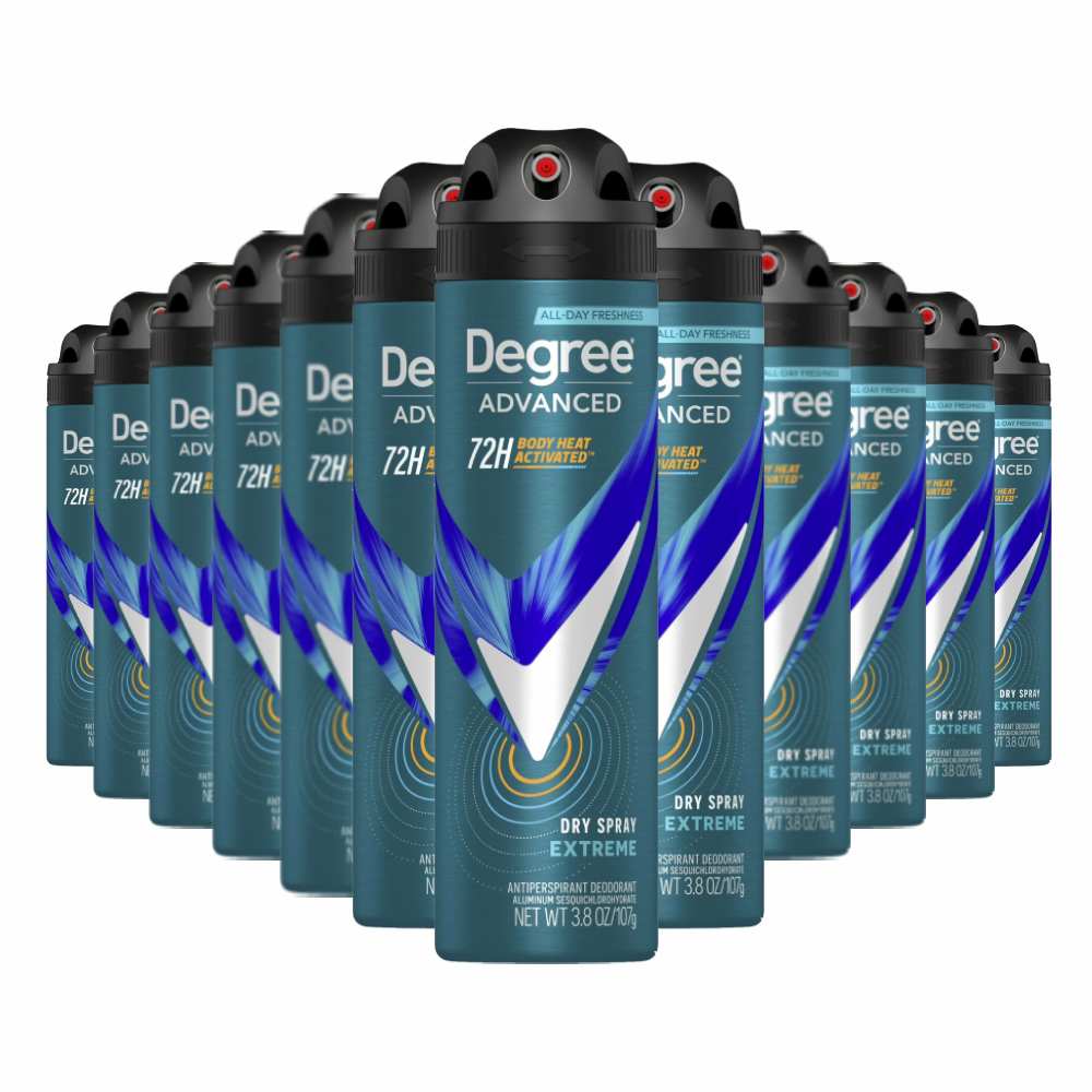 Degree Men Extreme MotionSense Dry Spray Antiperspirant Deodorant - 3 ...