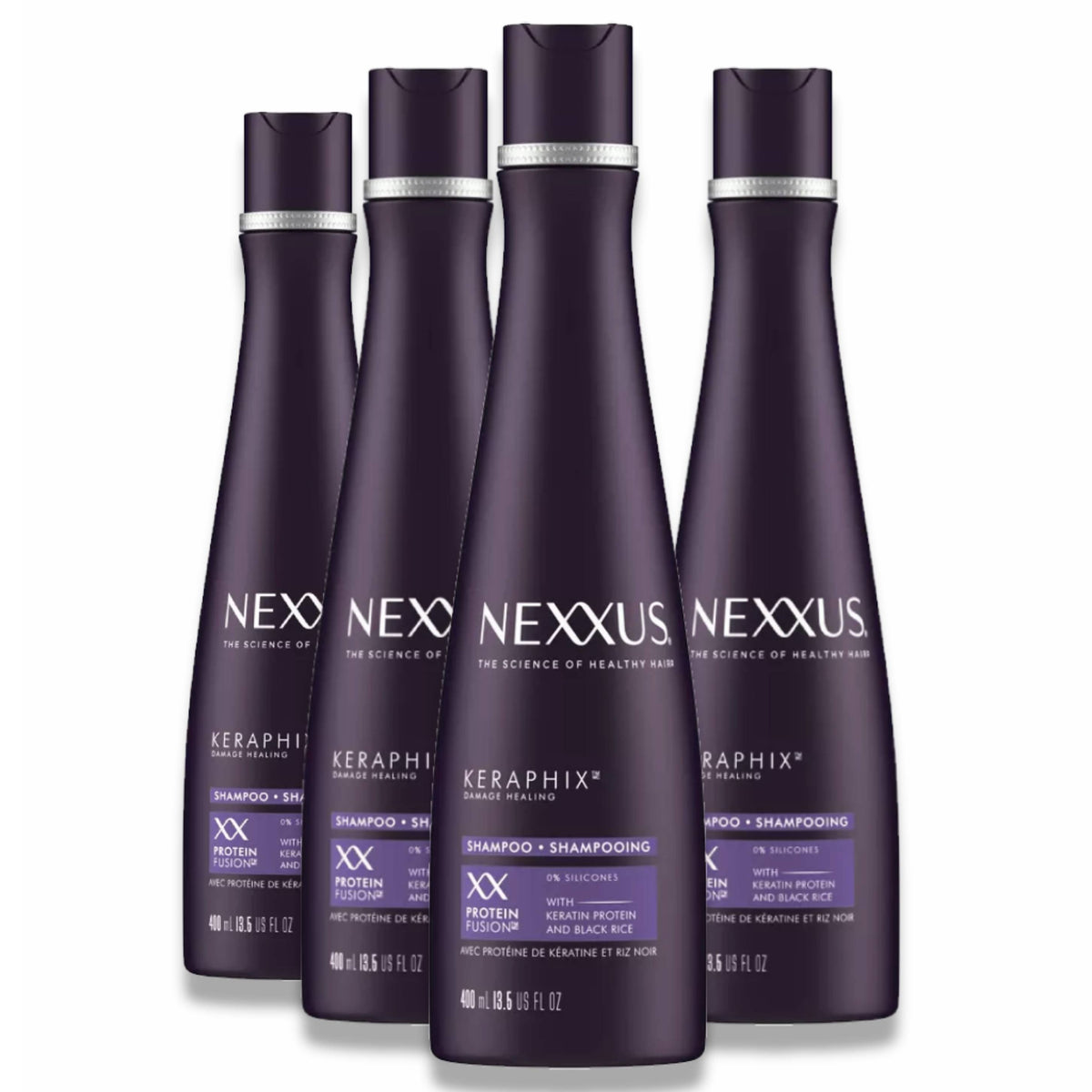 Nexxus - Keraphix Shampoo For Damaged Hair - 13.5 Oz - 4 Pack ...