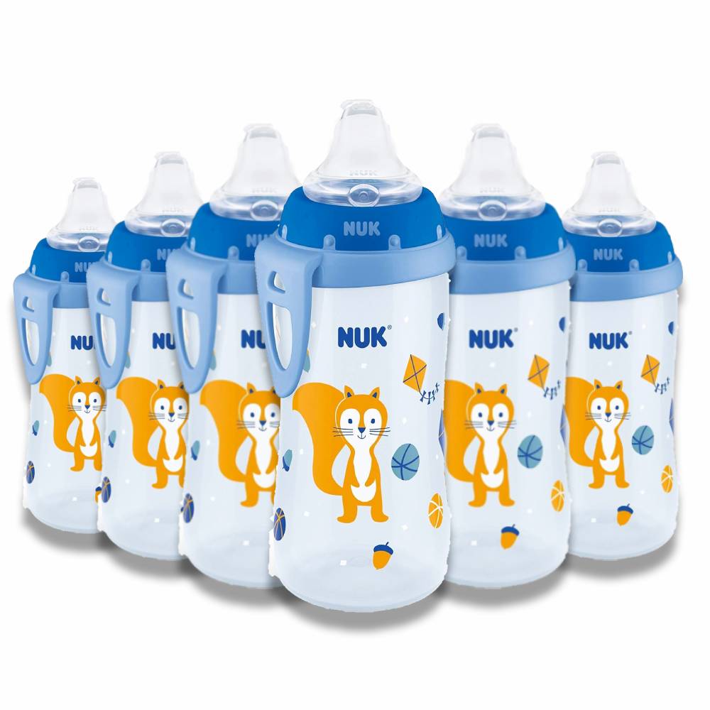 NUK - Active Toddler Silicone Cup, 2 colors - 10 Oz - 6 Pack – Contarmarket