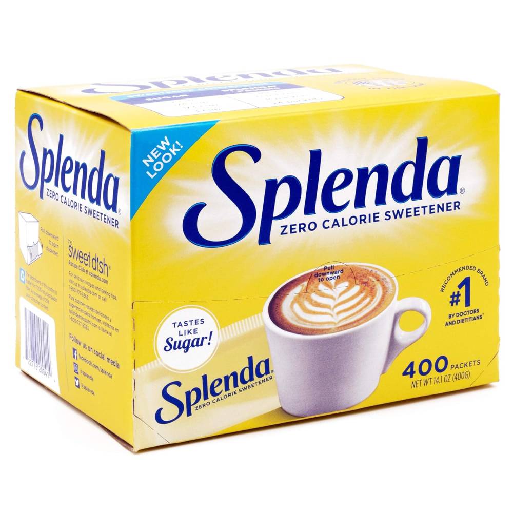 Splenda - Zero Calorie Sweetener Packets Great For Sweetening Coffee ...