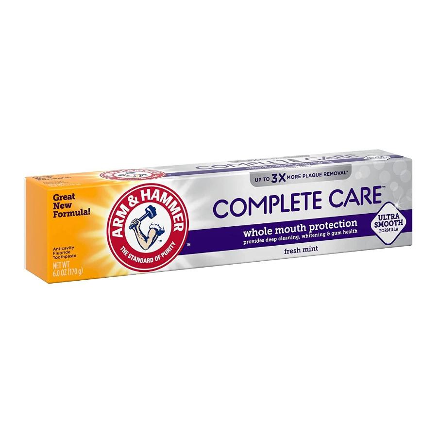 A&H Complete Care Toothpaste Fresh Mint, Whole Mouth Protection, 6.0 o ...
