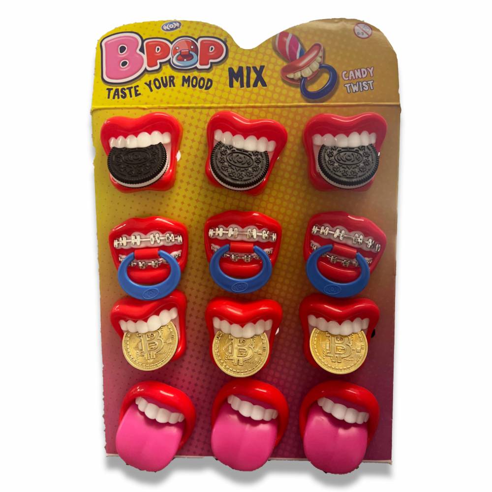 Wom - B-Pop Mix, Candy Twist - 12 Ct Each – Contarmarket
