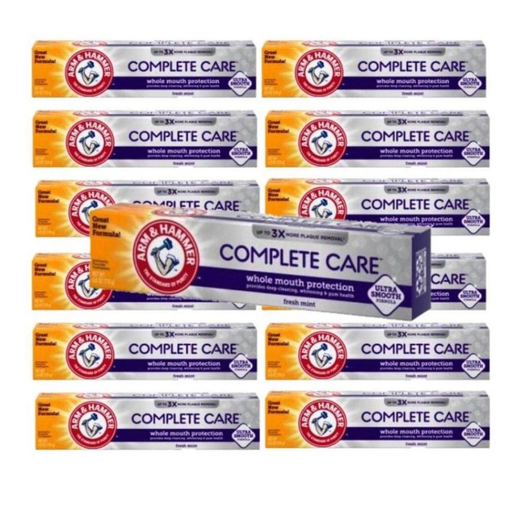 A&H Complete Care Toothpaste Fresh Mint, Whole Mouth Protection, 6.0 o ...
