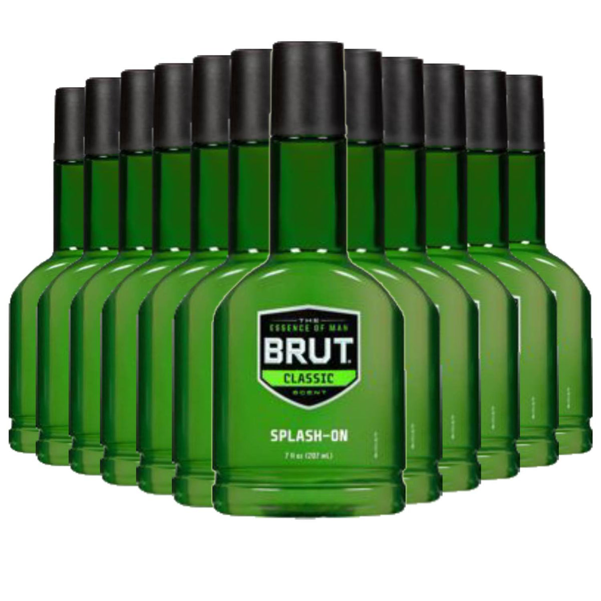 Brut Classic Scent Splash-On Men's Lotion, 7.0 Fl Oz ea - 12 Pack ...