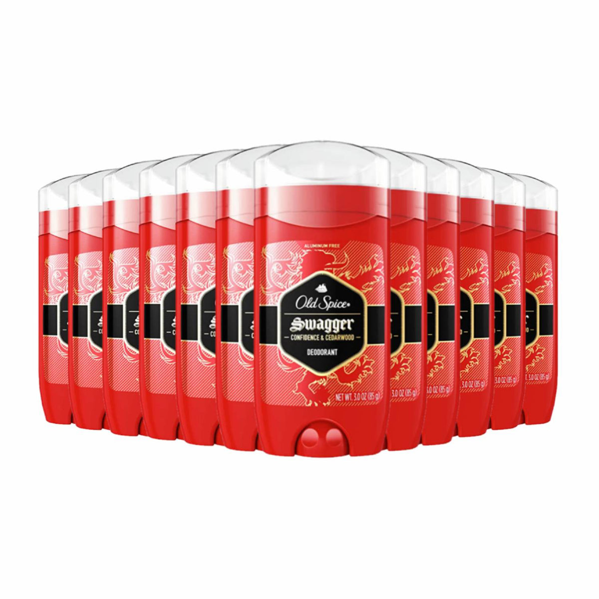 Old Spice Red Collection Swagger Deodorant for Men 3 oz - 12 Pack ...